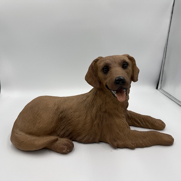 Homco | Dog | Golden Retriever Dog Figurine Resin Homco 141 Indoor ...